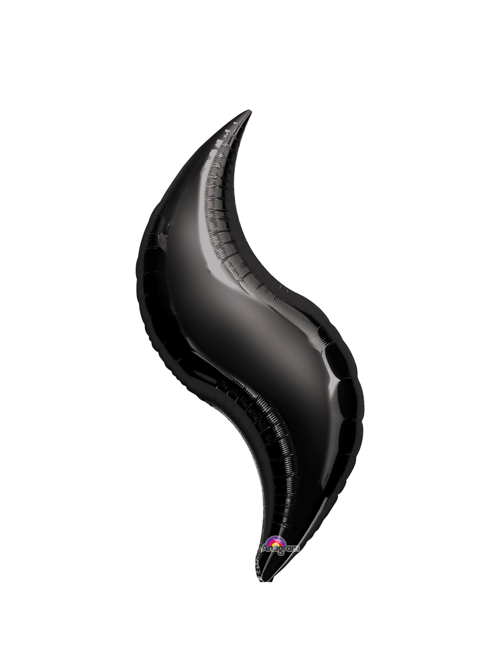 36" BLACK CURVE | Vicko’s Balloons